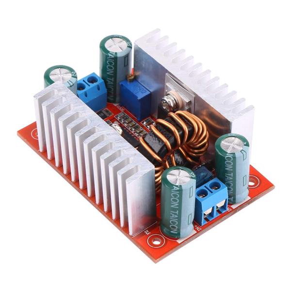 商品名: 400W ハイパワー DC to DC ブーストコンバーター 電圧充電器 ステップアップモジュール 電気機器およびデジタル製品用 Oumefar Boost Converter, 400W High Power DC to DC ...