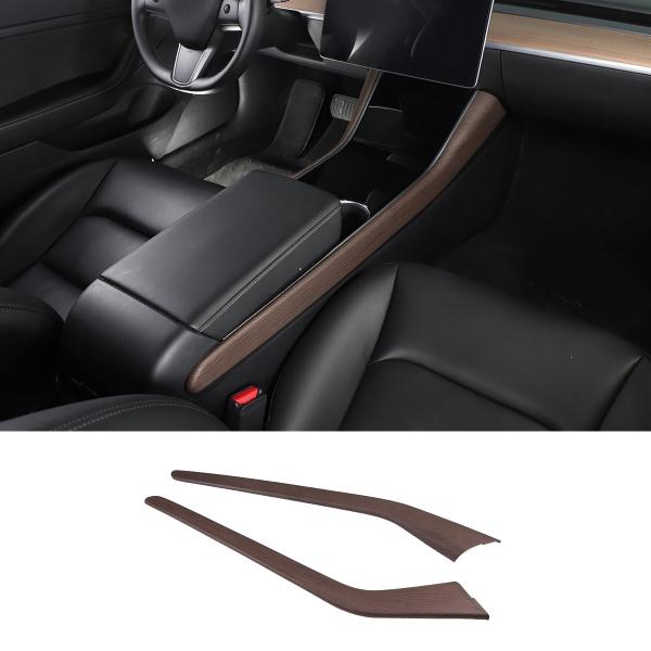 商品名:  Qiosreui Center Console Dash Panel Side Trim Cover for Tesla Model 3 2017-2020 Gen 1.0, Center Console Trim Strip ...