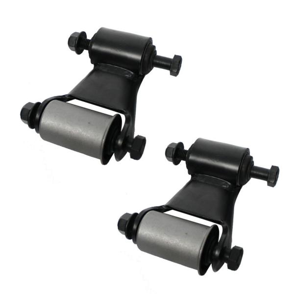 商品名: IBESTWOLF リアリーフスプリングシャックル修理キット ペア シボレー C/K GMC ピックアップトラック バン 15640442 722-006 IBESTWOLF Pair Rear Leaf Spring Shack...