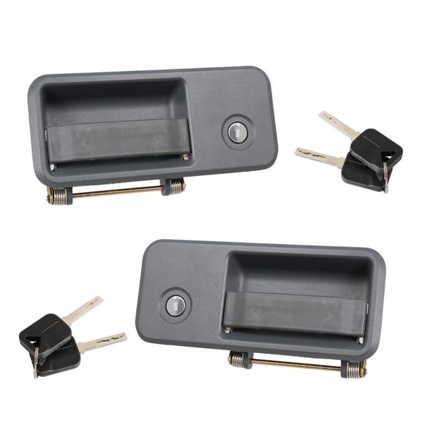 商品名: LABLT フロント左右両サイド外装ドアハンドル 交換用 ボルボ VNLトラック 2004 2005 2006 2007 2008 2009 2010 2011 2012 2013 2014 2015 2016 2017 2011...