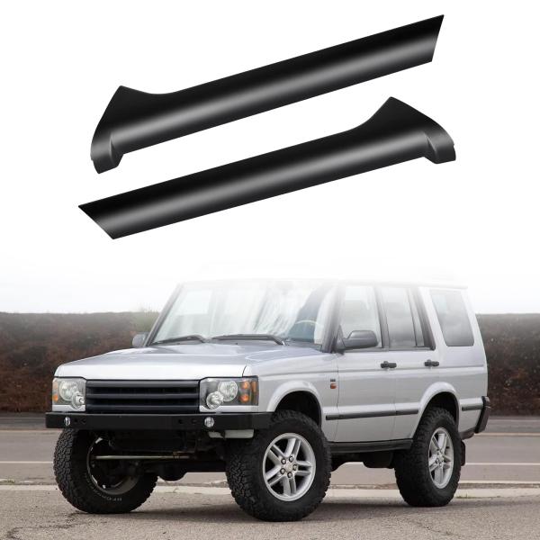 商品名: YIUIY アウターフロントガラス ピラー トリムパネルモールディング ランドローバー ディスカバリー 2 1999-2004 互換 DCB500060PMA DCB500070PMA YIUIY Outer Windshield...