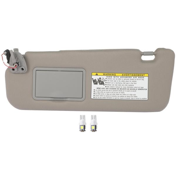 商品名:  SCITOO Gray Left Driver Side Auto Sun Visor Assembly fit for 2006-2008 for Hyundai Sonata Without Sunroofブランド: SCI...