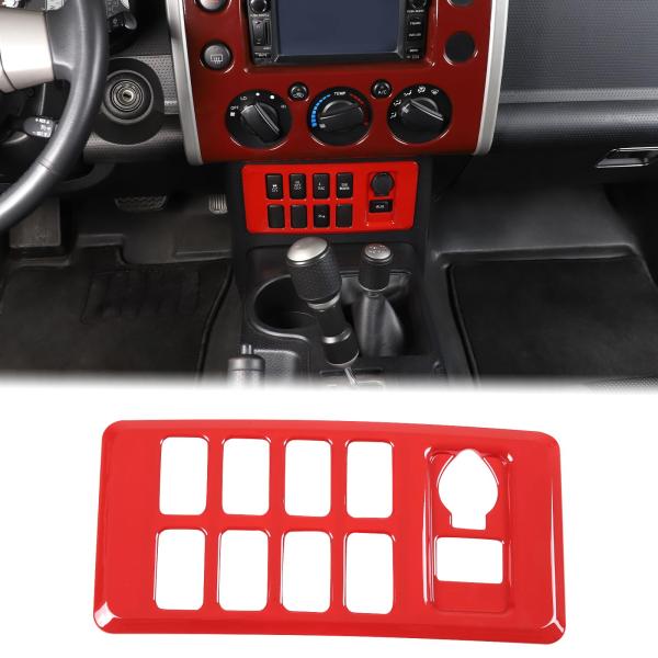 商品名:  Aunginsy Central Control Driving Assistance Decorative Frame Fit Toyot@a FJ Cruiser 2007-2021 Car Center Console D...