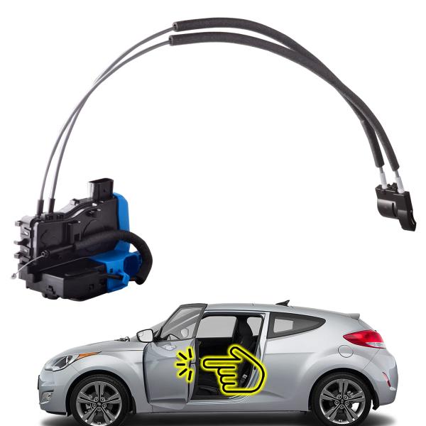 商品名: Unikpas ドライバードアロックアクチュエータ Hyundai Veloster 2012-2017 フロントドライバー 左側ドアロックアクチュエータ Unikpas Driver Door Lock Actuator Com...