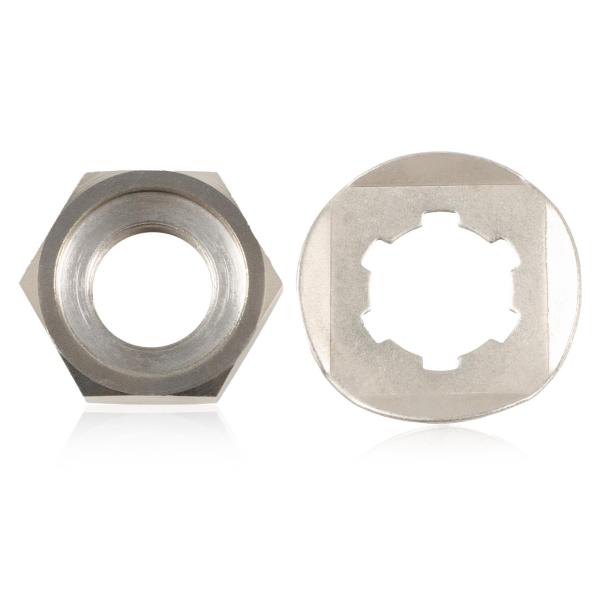 商品名: フロントスプロケットロックナット ホルダーワッシャー付き ヤマハ Banshee 350 1987-2006 交換#:90215-21239 Front Sprocket Lock Nut with Holder Washer F...