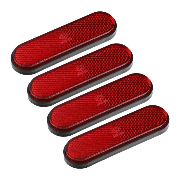 商品名:  X AUTOHAUX Front Lower Fork Reflector Sticker Rear Saddlebag Side Visibility Reflector Stripe Kit Universal Oval R...