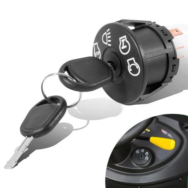 商品名:  Replacement for John Deere X100 Series Starter Ignition Switch X300 X304 X310 X320 X324 X330 X340 X350 X354 X360 X...