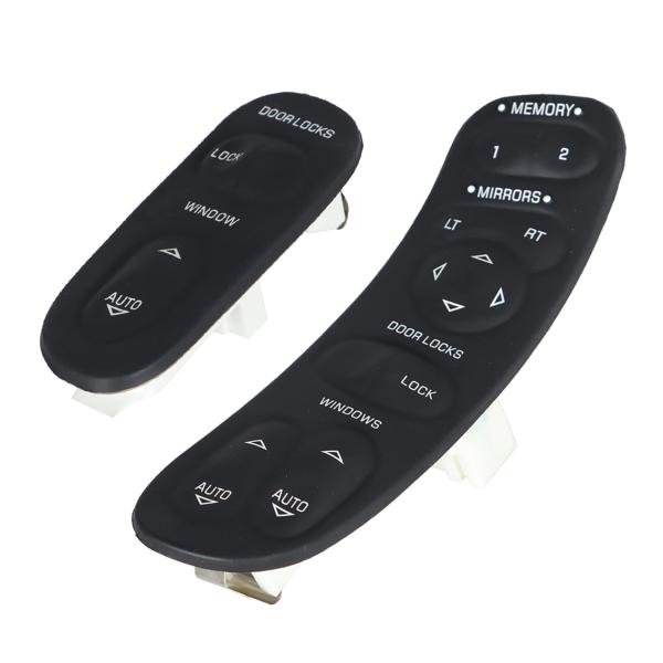 商品名: Silscvtt メインパワーウィンドウスイッチ 10318809 12135165 シボレー コルベット 1997-2004 左側と右側ドアオープン Silscvtt Main Power Window Switch 10318...