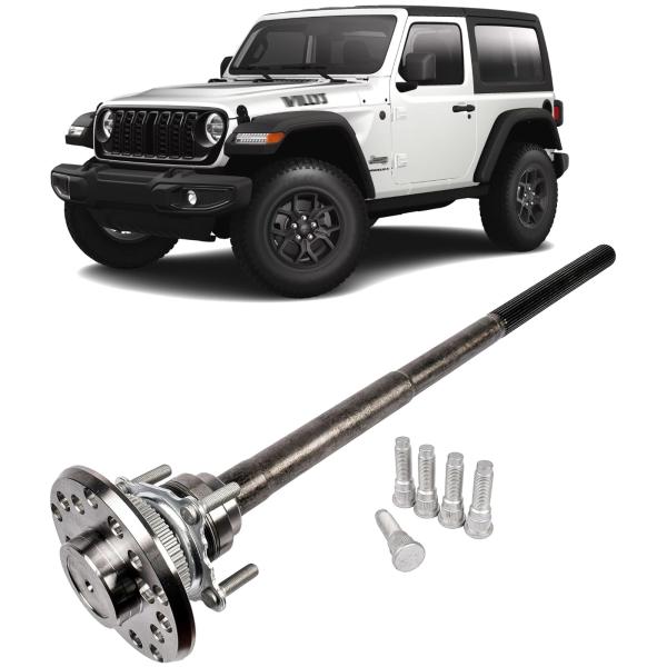 商品名: Flynsu 68003272AA リアアクスルシャフトアセンブリ 交換用 2007-2018 ジープ ラングラー JK 30 スプライン パーツ# 630-338 Flynsu Rear Axle Shaft Replaceme...