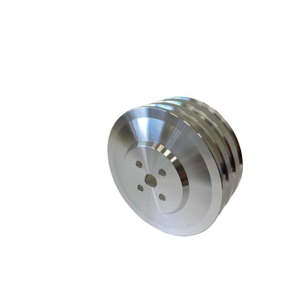 商品名: Chap Performance フォードウォーターポンプ Vベルトプーリー 3グルーブ 289 302 351W 351C 351M 400 A/C AC SBFに対応 - 運転席側下部ラジエーターホース Chap Perfor...