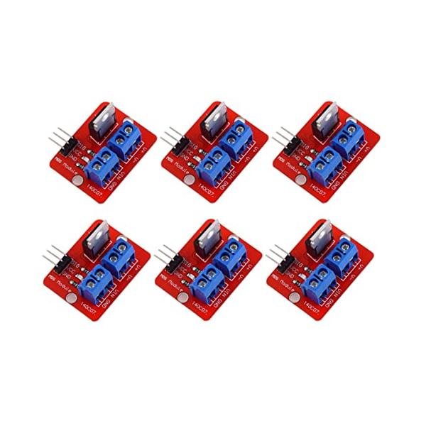 商品名:  WWZMDiB 6PCS IRF520 MOSFET Driver Module Compatible with for Arduino Raspberry Pi ESP32 STMブランド: WWZMDiB高さ: 9.1948...
