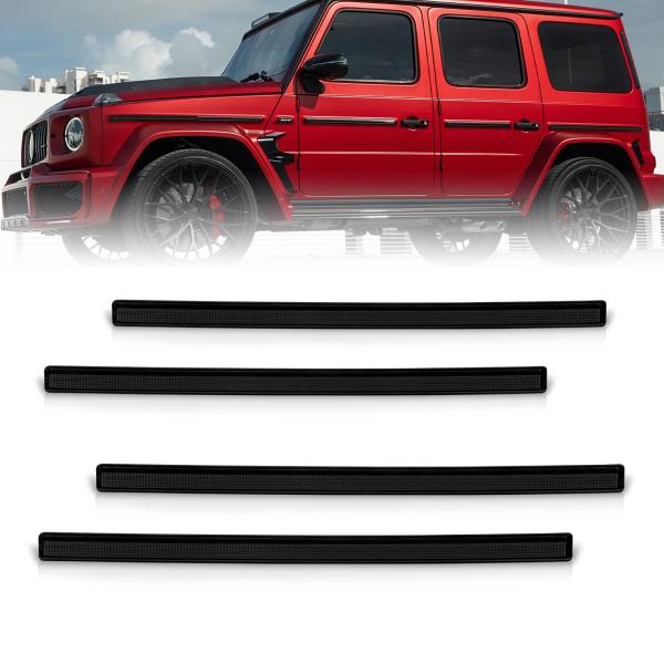 商品名:  AJP Distributors Smoke Lens Front + Rear Side Marker Reflector Lights Molding Trim Assembly Signal Lamps 4PCS Set ...