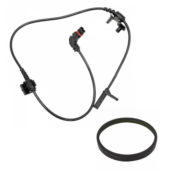 商品名: TRQ フロントLHまたはRH ABSホイールスピードセンサー 磁気トーンリング付き RWD対応 TRQ Front LH or RH ABS Wheel Speed Sensor w/Magnetic Tone Ring Com...