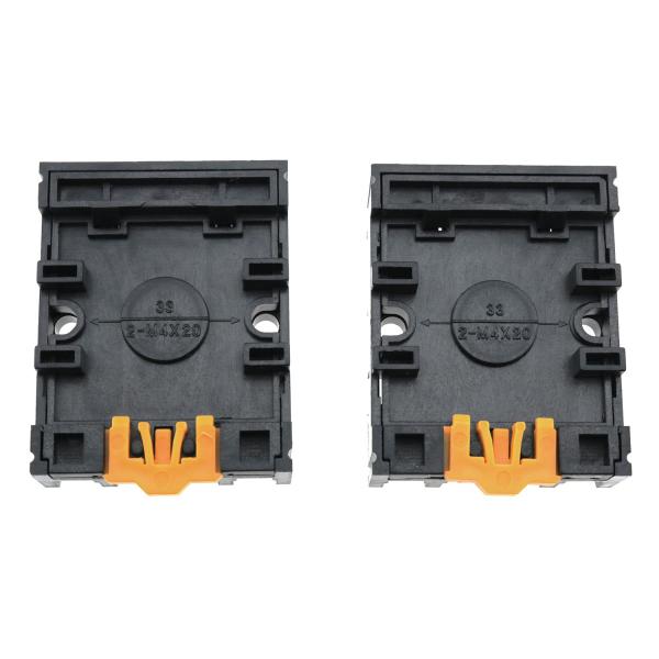 商品名: ZZHXSM 2個 8ピン リレーソケット ブラック ラウンド 8P ソケット リレーモジュール MK2P CMK2P JQX10F/2Z JTX-2C リレー用 ZZHXSM 2pcs 8 Pins Relay Socket B...