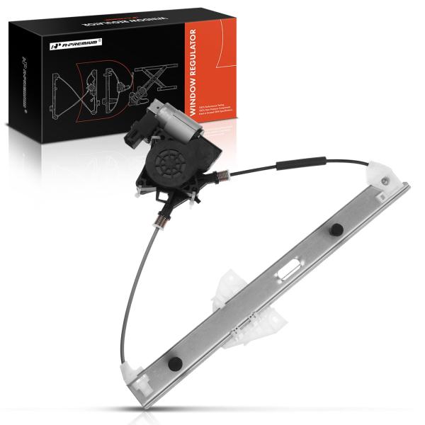 商品名: A-Premium パワー電動ウィンドウレギュレーター モーター付き マツダRX-8 2004-2011 6ピン対応 助手席側 A-Premium Power Electric Window Regulator with Moto...