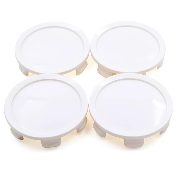 商品名: RTrhinoTuning 4PCS 74.5mm ホイールセンターキャップ ホイールリムセンターカバー用 OD:2.93インチ(74.5mm) ID:2.76インチ(70mm) オレンジホワイト RTrhinoTuning 4P...