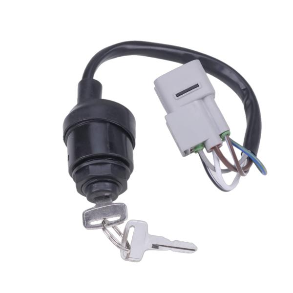 商品名: IEQFUE 27005-1244 イグニッションスイッチ キー2個付き Kawasaki Mule 3000 3010 3020 (2001-2008) に対応 IEQFUE 27005-1244 Ignition Switch...