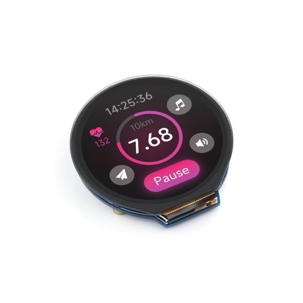 商品名: Waveshare 1.3インチ ラウンドタッチ LCDディスプレイモジュール 240×240解像度 65K RGB LCD Raspberry Pi、Raspberry Pi Pico、Arduino、STM32、埋め込みGC9...