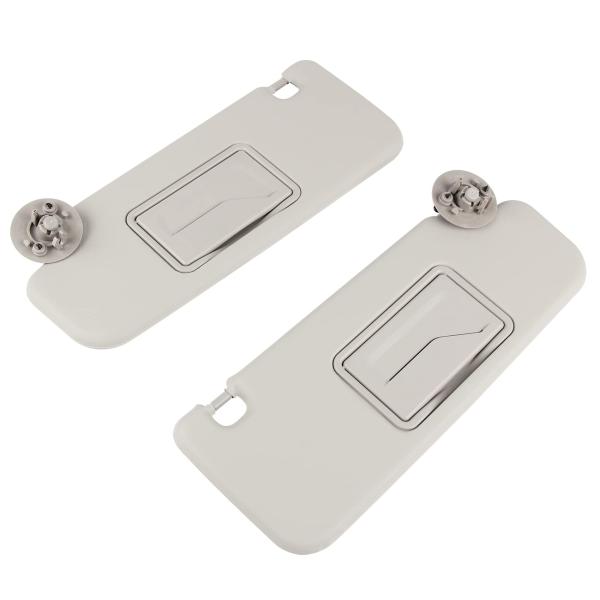 商品名: DOCAS 左ドライバー+右助手席側サンバイザー Chevy Sonic 2012-19 Spark 2013-16用 グレー DOCAS Left Driver + Right Passenger Side Sun Visor ...