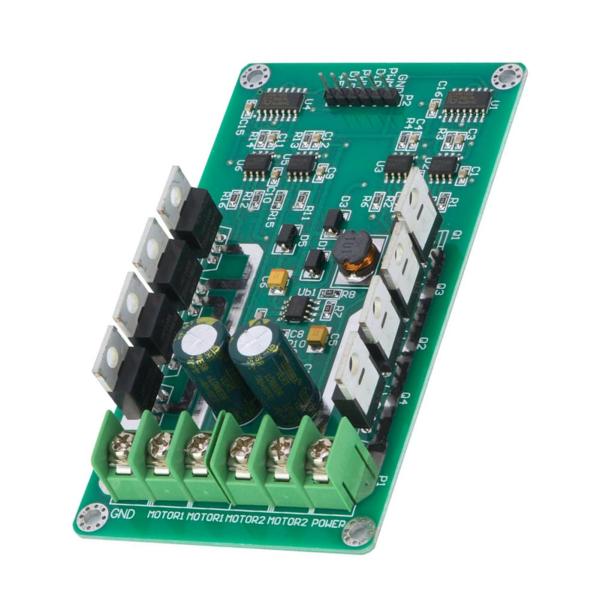 商品名:  Motor Drive Control Board H Bridge DC Stepper Module 10A Peak 30A Motor Driver Controller Boardブランド: Hilitand高さ: 2...