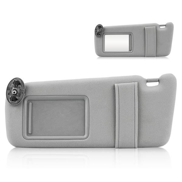 商品名:  Left Driver side Sun Visor Gray without Sunroof for Toyota Camry 2007 2008 2009 2010 2011, Replace for 74320-06780...