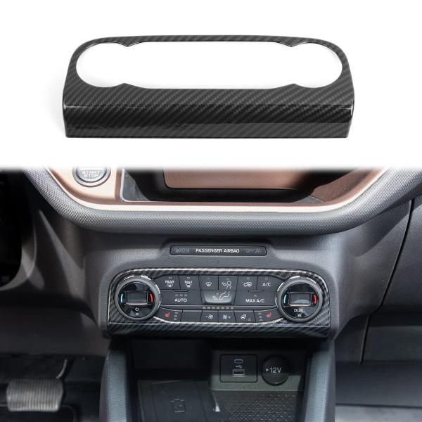 商品名:  PDKLIN for Bronco Sport AC Switch Panel Trim Cover Carbon Fiber Compatible with Ford Bronco Sport 2021 2022 2023 C...