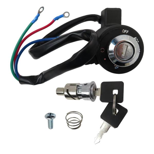 商品名: Gxcdizx イグニッションキースイッチ&amp;テールボックスロックセット Harley Davidson 1991-2011 Sportster XL 883 XR XL 1200 交換用 # 71441-94 48154-...
