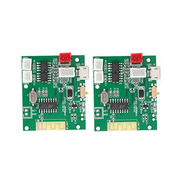 商品名:  1 Pair Power Amp Module, Amplifier Board, Audio Stereo Sound Speaker for Bluetooth 5.0 TWS 3.7?5Vブランド: Naroote高さ: ...