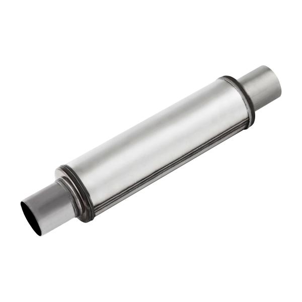 商品名:  2.25" Inlet/Outlet Exhaust Muffler,2.25'' Exhaust Muffler Universal Resonator Stainless Steel Straight Through Des...