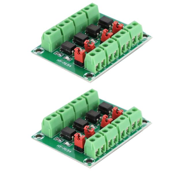 商品名: Oumefar オプトカプラ 2個 PC817 4チャンネル絶縁ボード 電圧コンバーター 3.6-30V ドライバ 光電絶縁モジュール 信号レベルリレーモジュールボード キャリブレーション用 (2個) Oumefar Optoco...