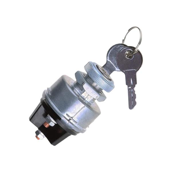 商品名:  TOTMOX Ignition Starter Switch 19mm(3/4") Mounting Hole, w/ 2 Keys, 3 Position Boat ON Off Universal for 12V Car, ...