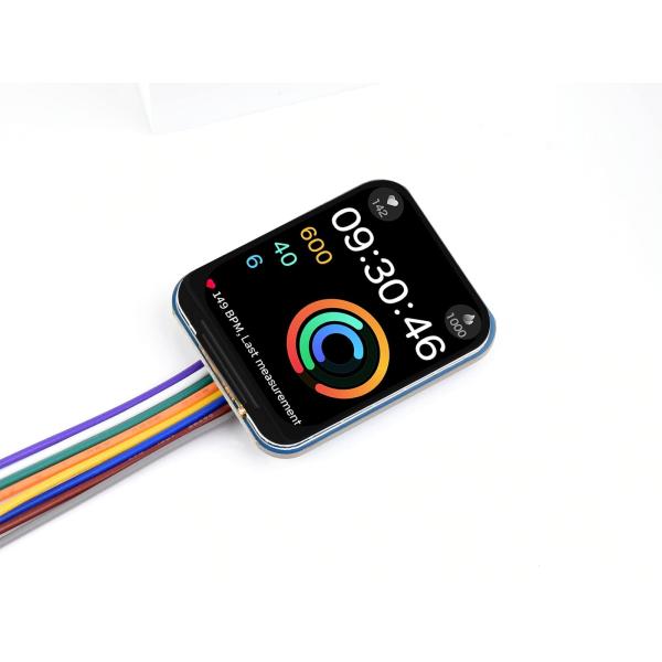 商品名: waveshare 1.7 インチ LCD ディスプレイ モジュール 240×280 解像度 262K ディスプレイ カラー IPS スクリーン Raspberry Pi、Arduino、STM32、埋め込み ST7789V2 ド...