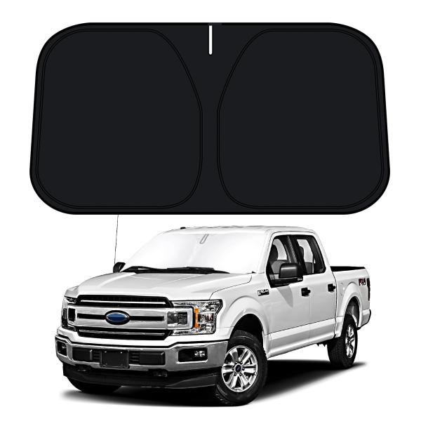 商品名:  D-Lumina Windshield Sun Shade for 2015-2020 Fo-rd F-150 F150 Lariat, King Ranch, Platinum, XL XLT Limited Raptor A...