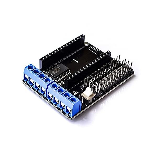 商品名:  L293D for ESP8266 ESP-12E Dual High H-Bridge Module WIFI NodeMcu Motor Driver Shield Board WIFI V3 CP2102 for Smar...