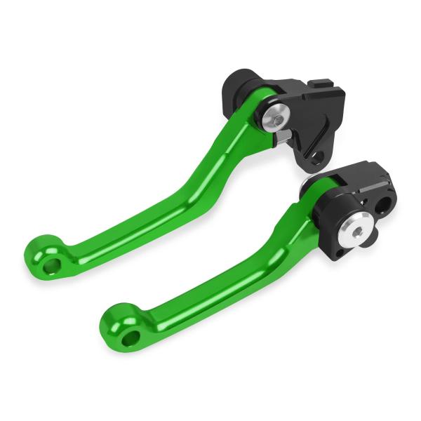 商品名: HAONEL ショートブレーキクラッチレバーセット CNCアルミニウム カワサキ KX65 00-21 KX85 01-21 KX100 01-21 KX250 00-04 KX125 00-05 KX250F 04 2フィンガー...