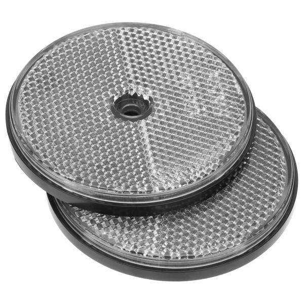 商品名:  VILLFUL 2pcs Round Reflector Driveway Reflectors Car Automobiles Reflectors Screw on Reflector Rear Reflector Boat...