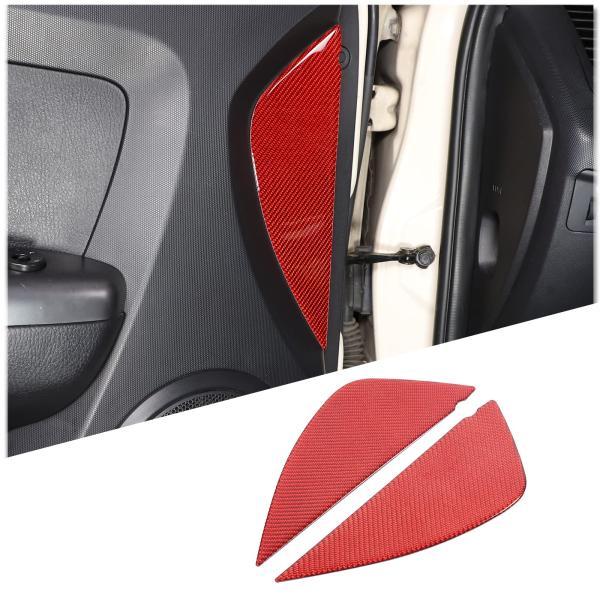 商品名:  Daeiclru Real Carbon Fiber Car Door Interior Trim Panel Fit for Kia Soul 2009-2013, Inner Door Anti-Collision Stri...
