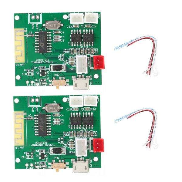 商品名:  Power Amp Module Power Amp Module 1 Pair Power Amp Module Amplifier Board for o Stereo Sound Speaker for Bluetooth...