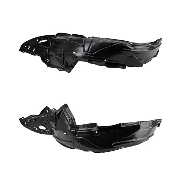 商品名:  TRQ Front Inner Fender Liner Set Compatible with 2006-2011 Honda Civic HO1248130 HO1249130 HO1250106 HO1251106ブランド...