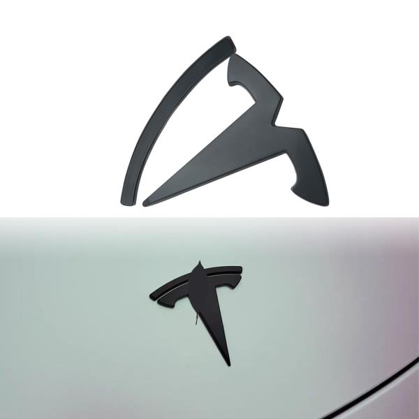 商品名: YHCDSEA Model 3 ハンドル/フロントトランク/リアトランクロゴステッカーバッジデカール 3ピース/セット Teslaモデル3アクセサリー(ホワイト) YHCDSEA for Model 3 Emblem Sticke...