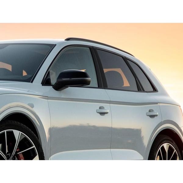 商品名:  Rvinyl Pillar Post Pre Cut Window Trim Kits in Gloss Black Compatible with Audi Q5 2018-2023 - Adhesive Backsブランド:...