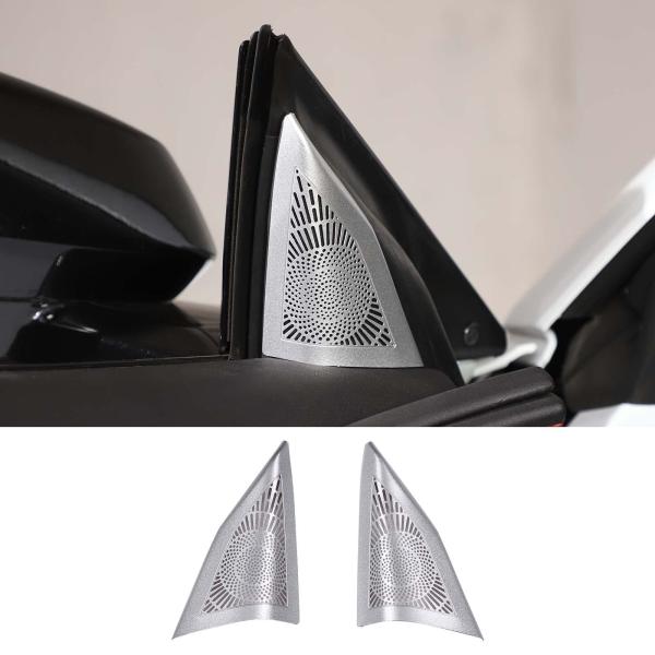 商品名:  Daeiclru Inner Door Triangle A Pillar Cover Trims Compatible with Chevrolet Corvette C8 2020-2023, Stainless Front...