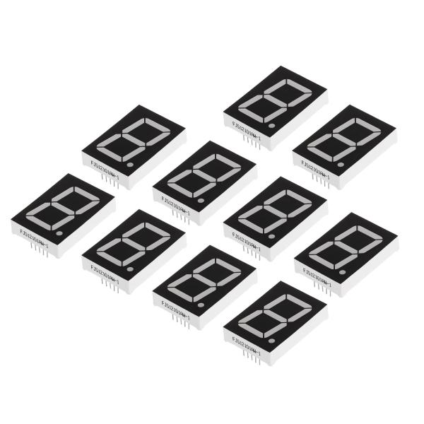 商品名:  PATIKIL LED Display Digital Tube, 10 Pack Common Cathode 7 Segment 10 Pin 1 Digit 3V LED Display Module for Electr...
