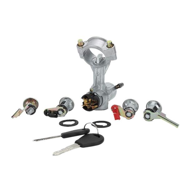 商品名:  Ignition Key Switch, Aluminum Alloy Ignition Key Switch Replacement for Nissan Y60 Lock 2 Door BARN Door 8898 for ...