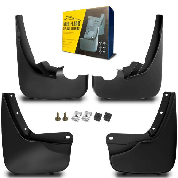 商品名: QUYDDC マッドフラップ 2020 2021 2022 Fo-rd Explorer対応 四季専用マッドガード ユニバーサル保護 フロントとリア QUYDDC Mud Flaps Replacement for Ford Ex...