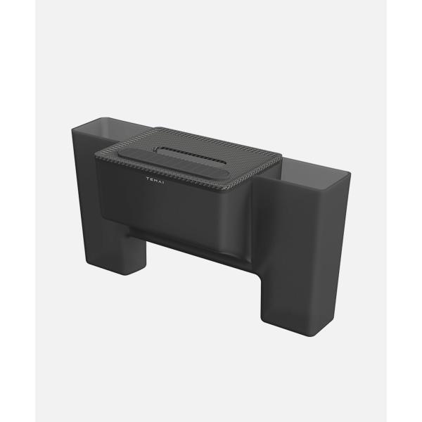 商品名:  Tesla Model 3/Y Carbon Fiber Texture Center Tissue Box Behind The Screen Tissue Holder Accessoriesブランド: Generic高さ:...