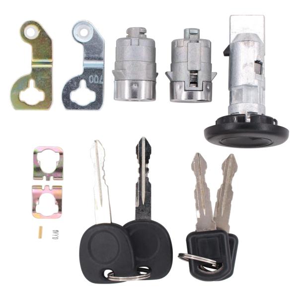 商品名:  MOTOKU Set of 3 Ignition Switch Door Lock Cylinder w/Keys for Chevrolet Avalanche Blazer Silverado Suburban Tahoe ...