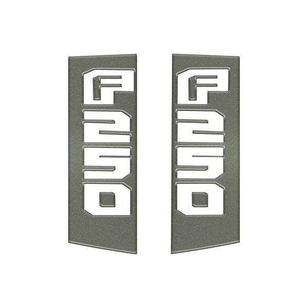 商品名: サイドフェンダーエンブレムオーバーレイ - 2017-2021スーパーデューティー対応 Side Fender Emblem Overlays - Compatible with 2017-2021 Super Dutyブランド:...