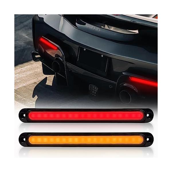 商品名:  FXC 2 Pack 10" LED Trailer Tail Light Bar Brake Stop Sequential Turn Signal Lights Assembly Identification Strip L...
