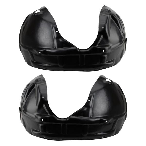 商品名: TRQ フロントインナーフェンダーライナーセット 2008-2014年式ダッジチャレンジャーに対応 TRQ Front Inner Fender Liner Set Compatible with 2008-2014 Dodge ...